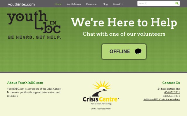 Youth In BC | Projects | Relentless Technology